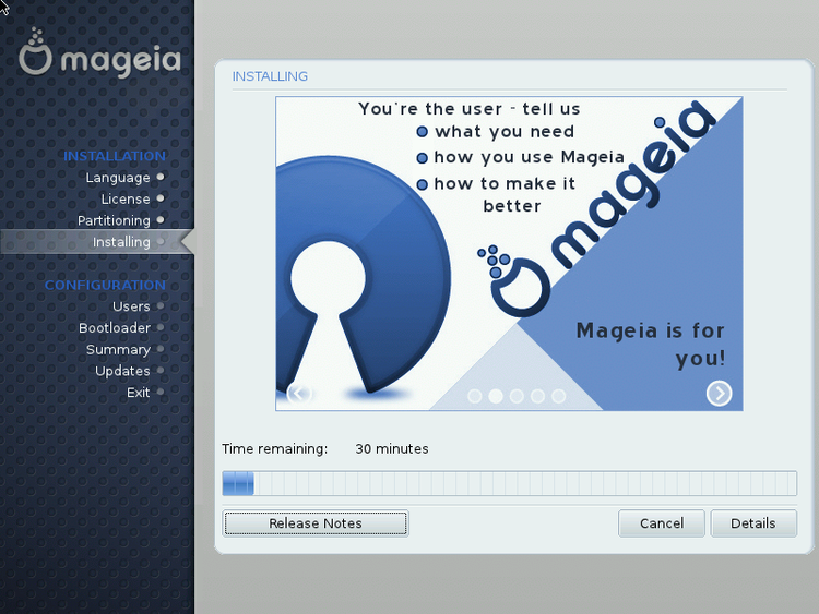 Installation of Mageia in dual boot with Windows - Mageia wiki
